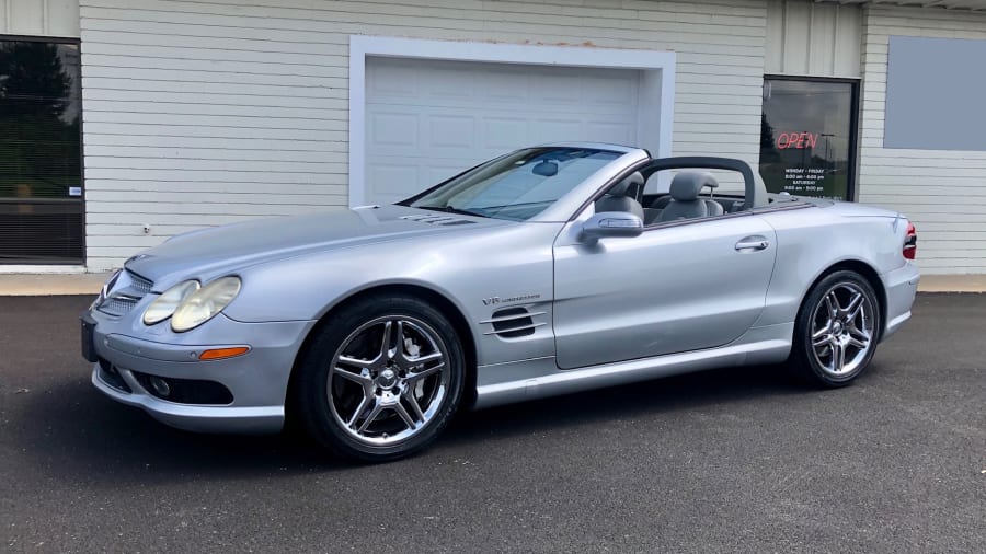 2006 Mercedes-Benz SL55 AMG Convertible at Dallas 2021 as T75 - Mecum ...
