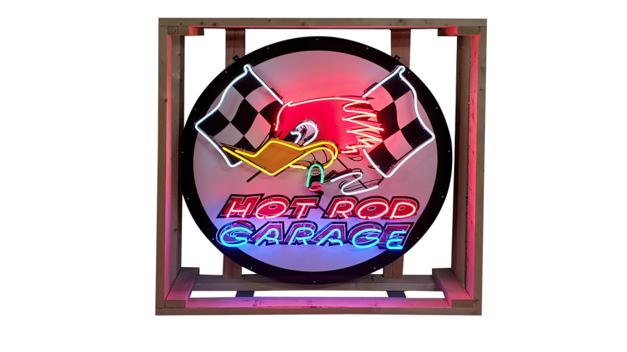 Custom Hot Rod Garage Tin Neon Sign for sale at Dallas 2021 as Z219 ...