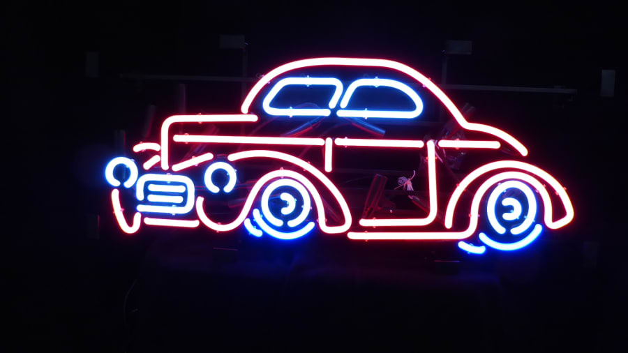Willys Neon Sign at Dallas 2021 as Z304 - Mecum Auctions