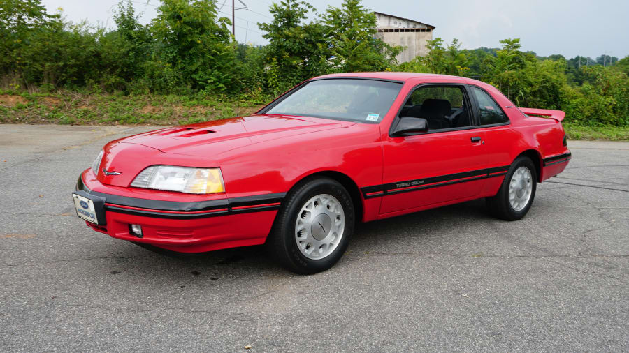 1988 Ford Thunderbird Turbo Coupe at Dallas 2021 as F63.1 - Mecum Auctions