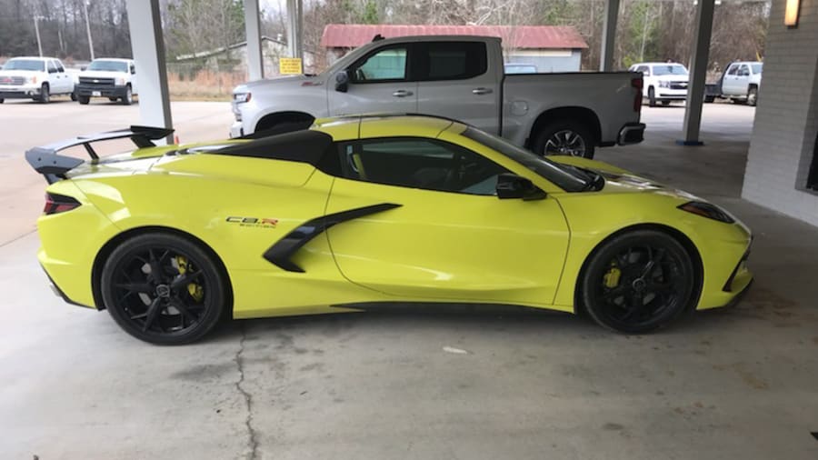 2022 Chevrolet Corvette C8.R Edition Convertible at Dallas 2022 as W296 ...