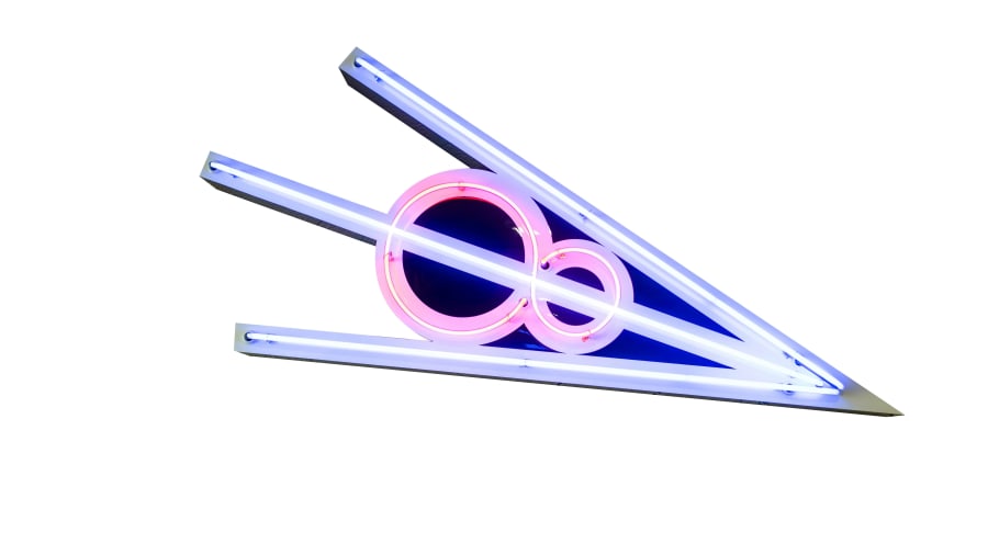 Ford V-8 Single-Sided Tin Neon Sign for Sale at Auction - Mecum Auctions