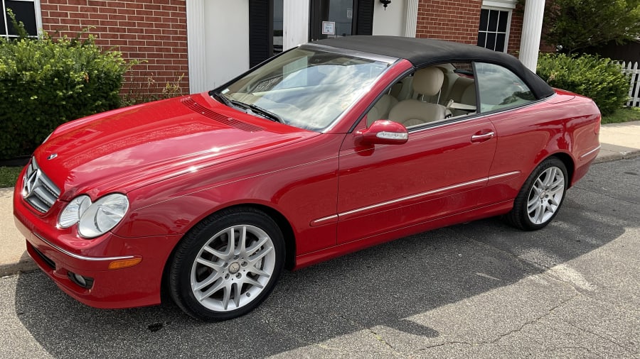 2008 Mercedes-Benz CLK350 Convertible at Dallas 2022 as W103.1 - Mecum ...
