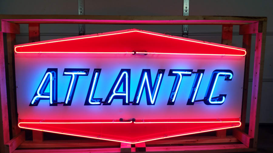 Atlantic Neon Sign SSPN 77x40 for Sale at Auction - Mecum Auctions