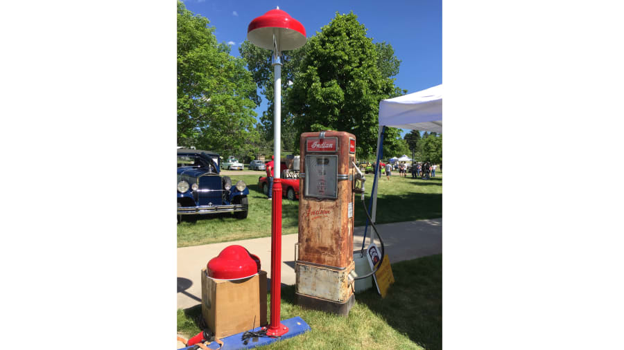 Service Station Light Poles Lot Of 2 at Denver 2016 as K73 - Mecum Auctions