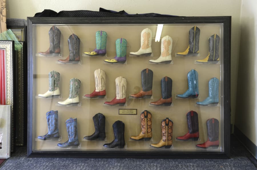 Beverlys Fancy Cowboy Boots Framed Collection at Denver 2016 as J56 ...