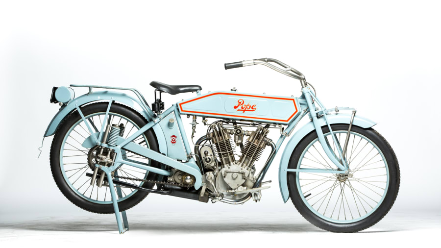 1915 Pope Model L Twin for Sale at Auction - Mecum Auctions