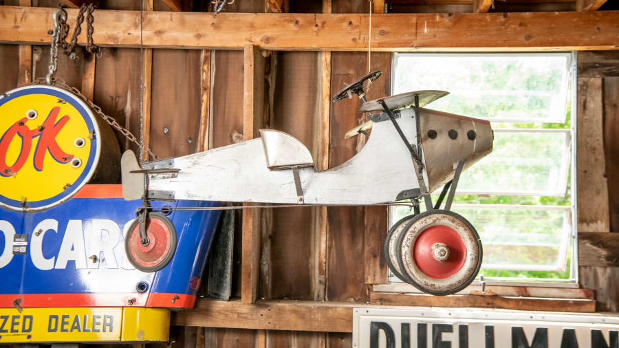 Gendron Spirit of St. Louis Pedal Plane at Elmer's Auto & Toy Museum ...