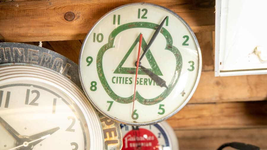 Cities Service Clock for Sale at Auction - Mecum Auctions