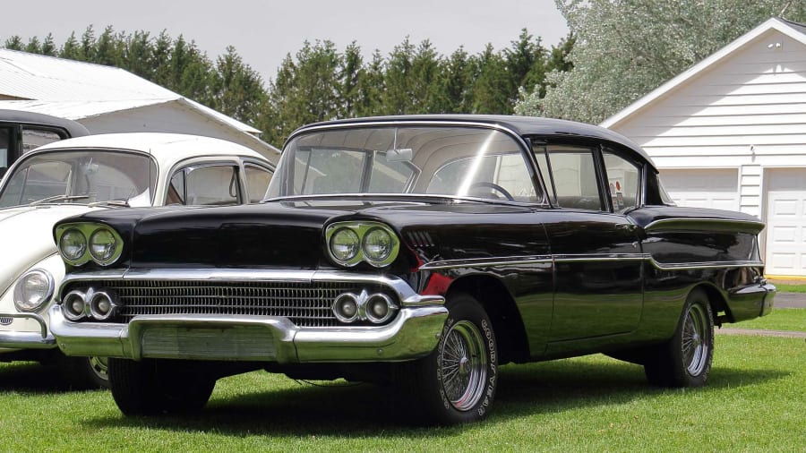 1958 Chevrolet Delray at Elmer's Auto & Toy Museum Collection 2022 as ...