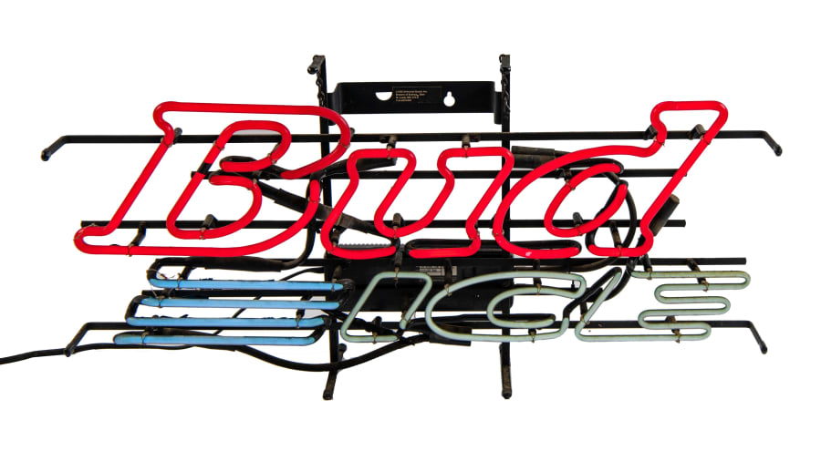 Bud Ice Window Hanging Neon Sign at Orlando Summer Special 2021 as Z123 ...