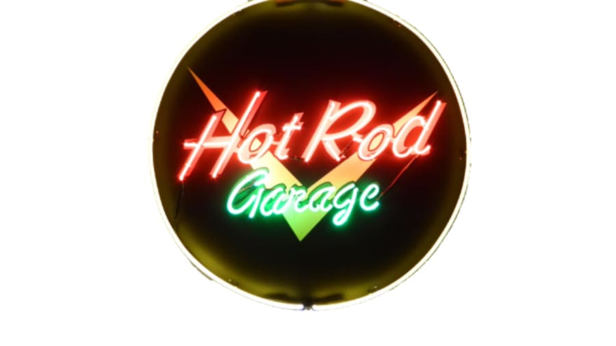 Hot Rod Garage Neon Sign for sale at Orlando Summer Special 2021 as ...