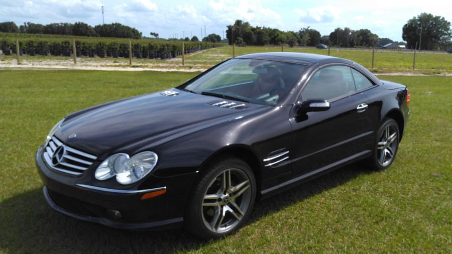 2005 Mercedes-Benz SL500 Convertible at Orlando 2022 as W192 - Mecum ...