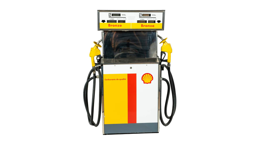 French Shell Tokheim Gas Pump at Orlando 2022 as Z163 - Mecum Auctions