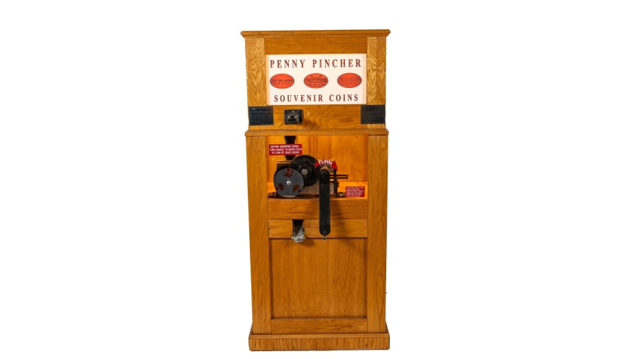 Penny Pincher Souvenir Coins Machine for Sale at Auction - Mecum Auctions