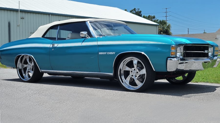 1972 Chevrolet Chevelle Custom Convertible at Orlando 2022 as S96.1 ...