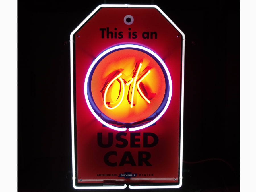 OK Cars Neon Sign at Kissimmee 2012 as Z542 - Mecum Auctions
