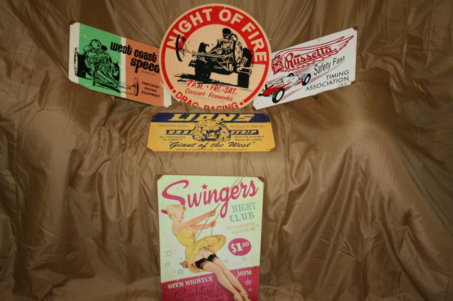 Combined Signs Qty 5 at Kissimmee 2012 as Z682 - Mecum Auctions