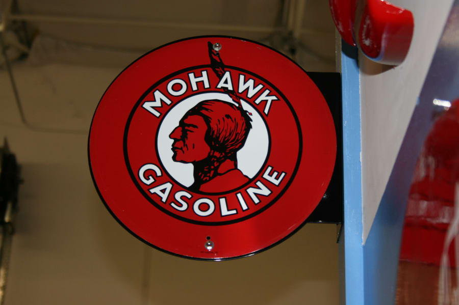 Mohawk Gasoline Sign at Kissimmee 2012 as Z686 - Mecum Auctions