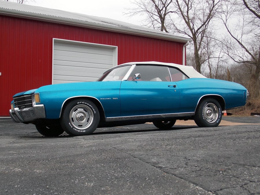 1972 Chevrolet Malibu Convertible at Kissimmee 2013 as T88 - Mecum Auctions