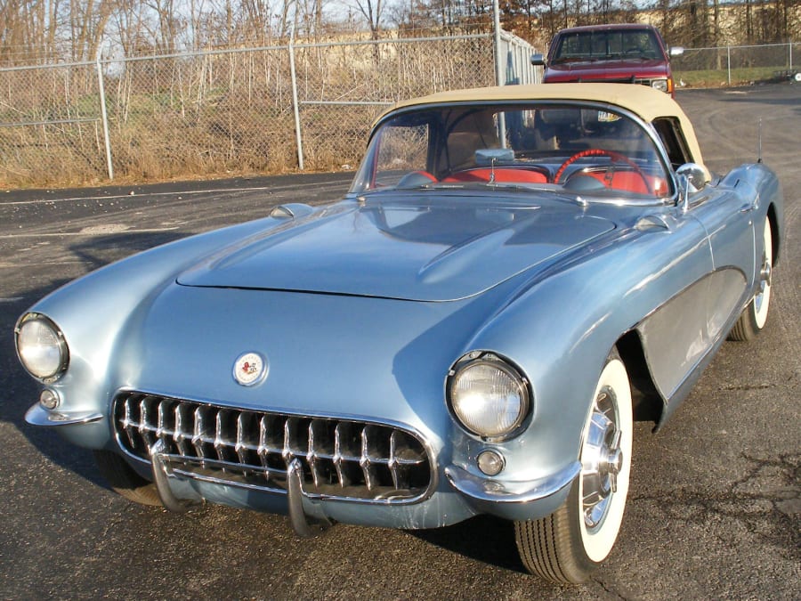 1956 Chevrolet Corvette Convertible at Kissimmee 2013 as S53 - Mecum ...