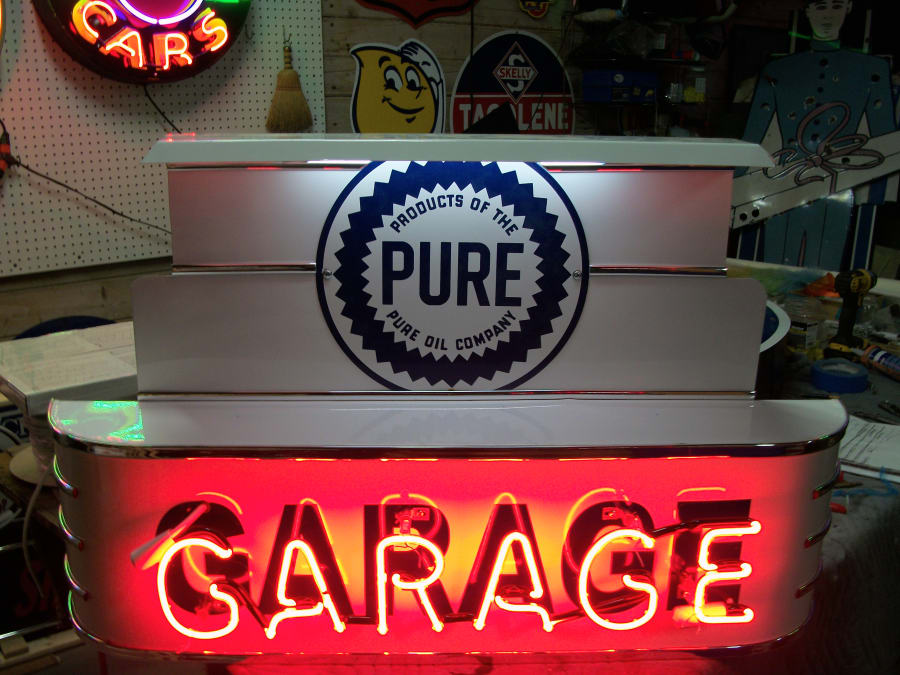 Pure Neon Sign for Sale at Auction - Mecum Auctions
