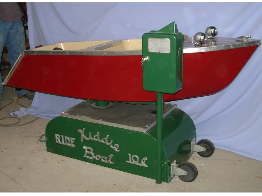 Boat Kiddie Ride at Kissimmee 2013 as X113 - Mecum Auctions