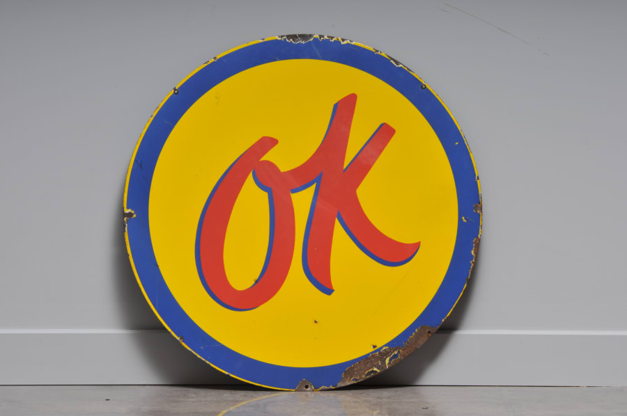 OK SSP 36 Inch Sign at Kissimmee 2013 as M143 - Mecum Auctions