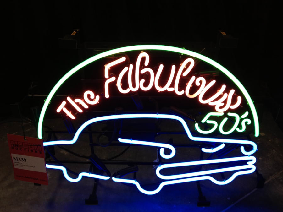 Fabulous 50s Neon Sign for sale at Kissimmee 2013 as M339 - Mecum Auctions