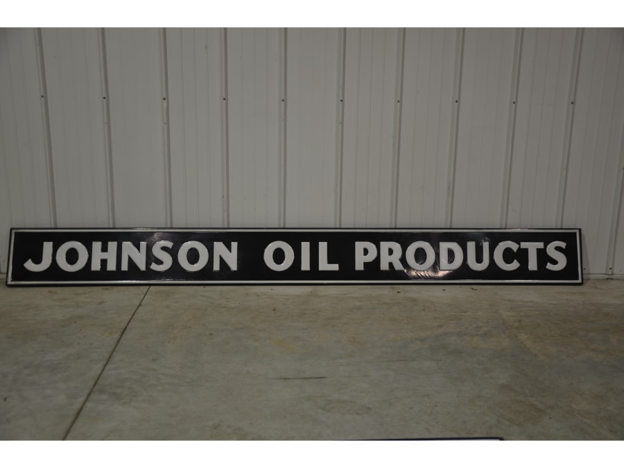 Johnson Oil Products Sign SSP 12x120 at Kissimmee 2014 as M246 - Mecum ...