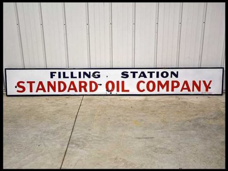 Standard Oil Company Sign SSP 15x117 at Kissimmee 2014 as M247 - Mecum ...
