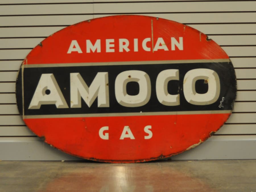 AMOCO Gas Sign DSP 60x40 for sale at Kissimmee 2014 as M265 - Mecum ...