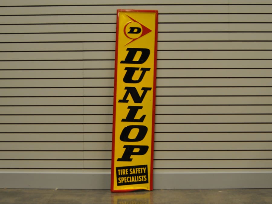 Dunlop Sign SST 60x14 at Kissimmee 2014 as M206 - Mecum Auctions
