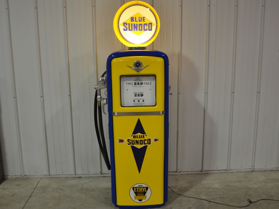 SUNOCO Gas Pump Made By Gilbarco at Kissimmee 2014 as M271 - Mecum Auctions