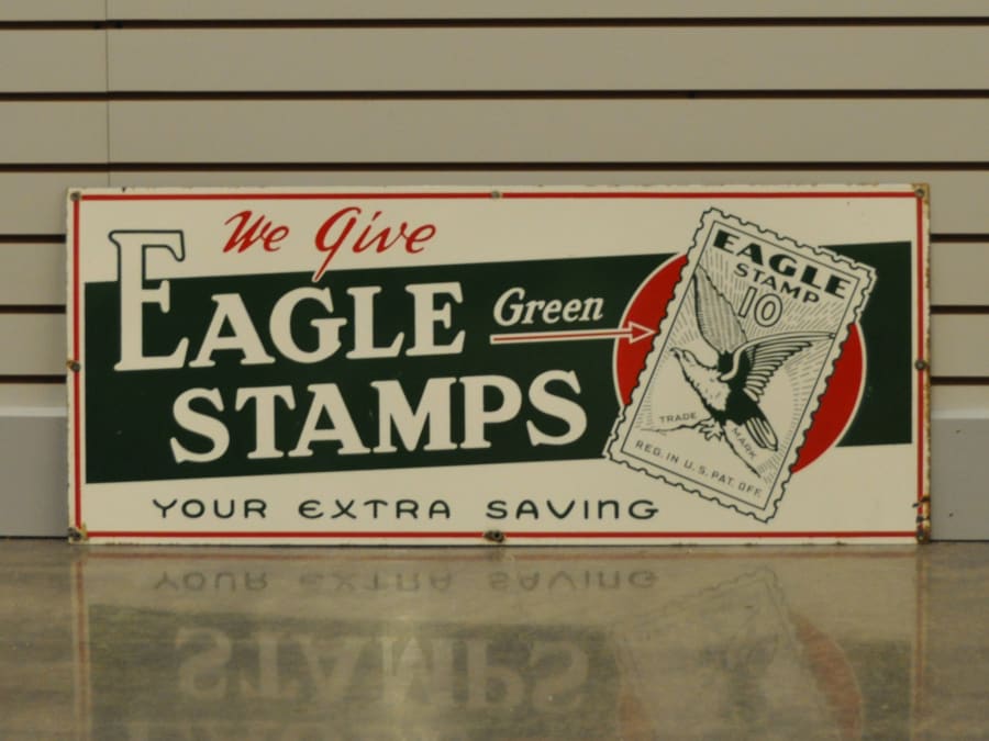 Eagle Stamps Sign SSP 36x15 at Kissimmee 2014 as M293 - Mecum Auctions