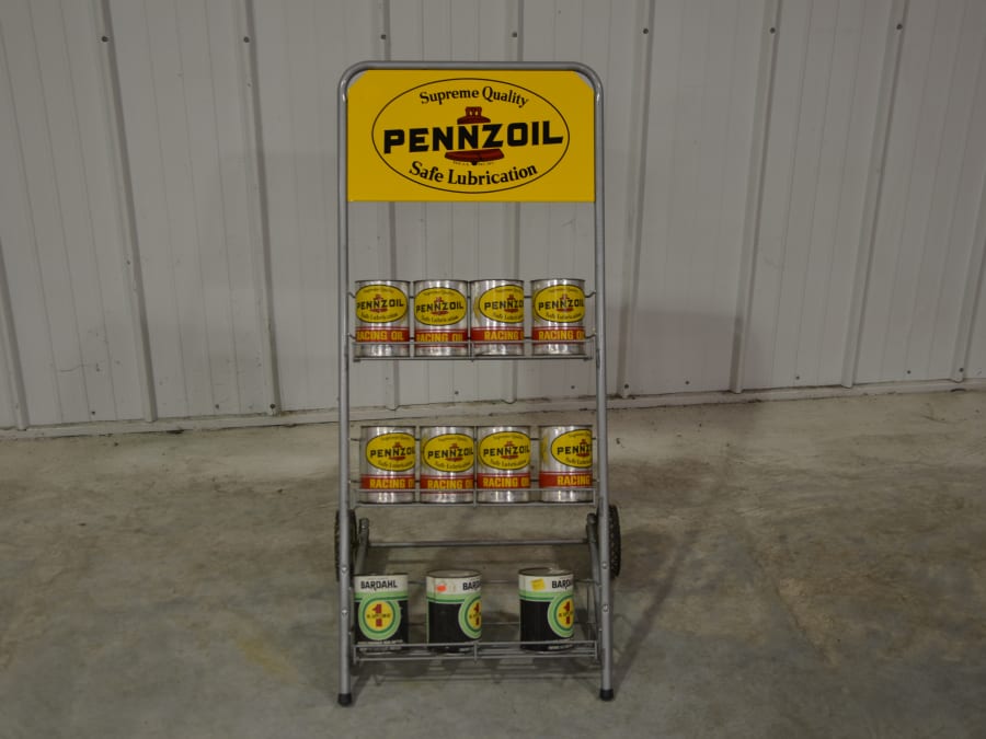 Pennzoil Oil Rack 47x19 at Kissimmee 2014 as M345 - Mecum Auctions