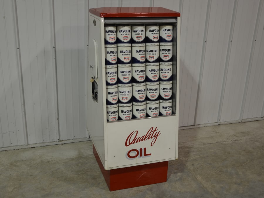 Quality Oil Can Rack Display 53x23 at Kissimmee 2014 as M353 - Mecum ...