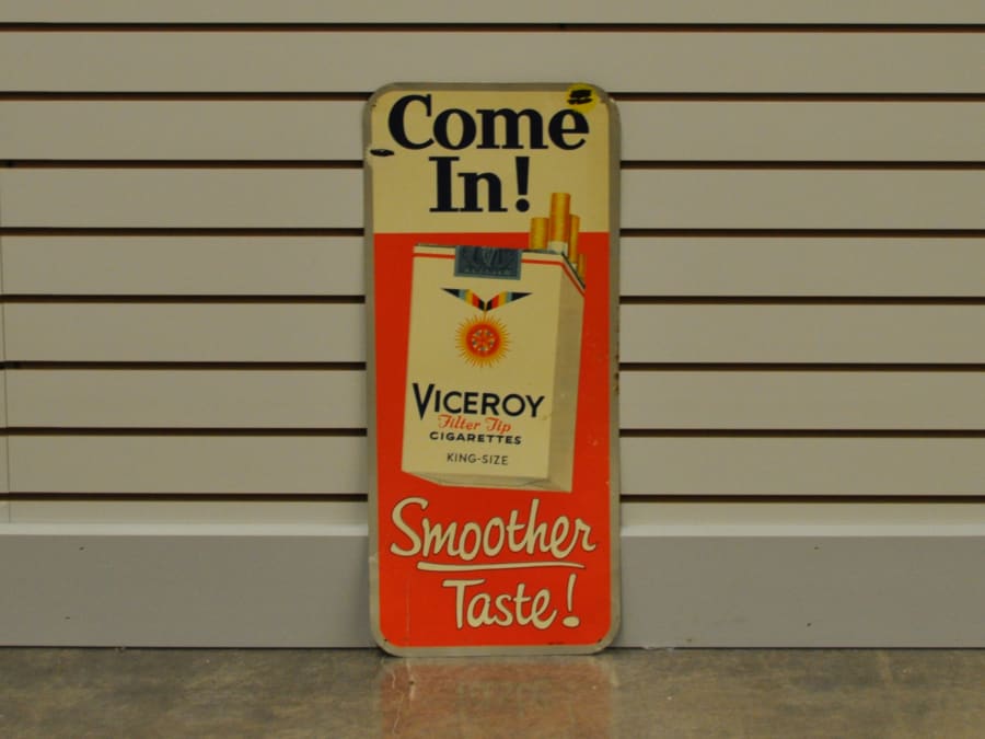 Viceroy Smooth Taste Sign SST for Sale at Auction - Mecum Auctions