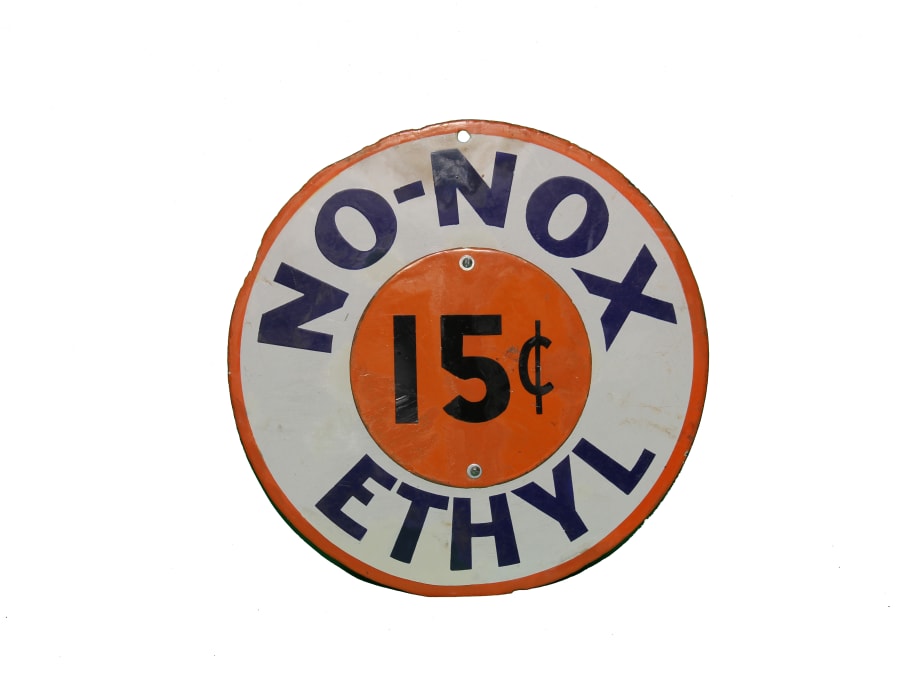 No Nox Ethyl Sign SSP 12in at Kissimmee 2014 as M426 - Mecum Auctions