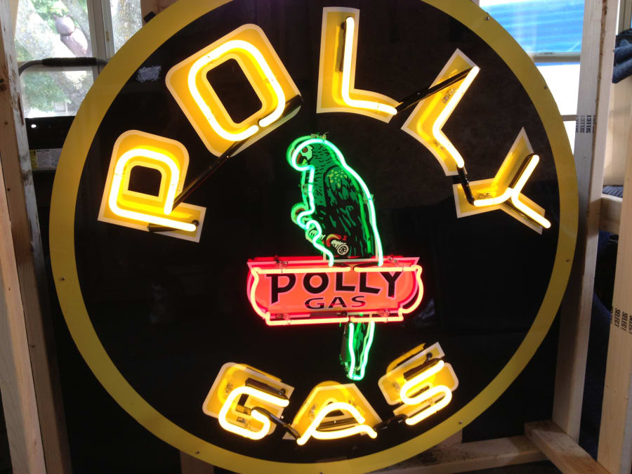 Polly Neon Sign SSTN 48in for sale at Kissimmee 2014 as M466 - Mecum ...
