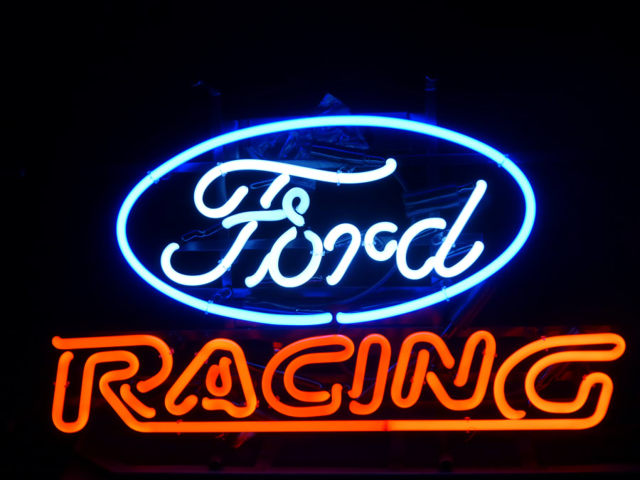 Ford Racing Neon Sign at Kissimmee 2014 as M517 - Mecum Auctions