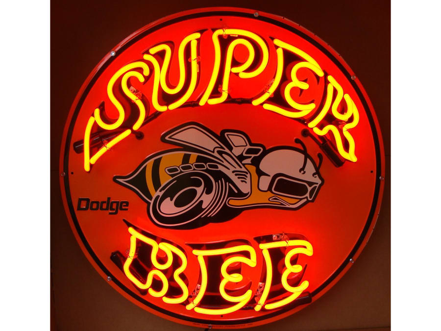 Super Bee Neon Sign 24in at Kissimmee 2014 as Z115 - Mecum Auctions