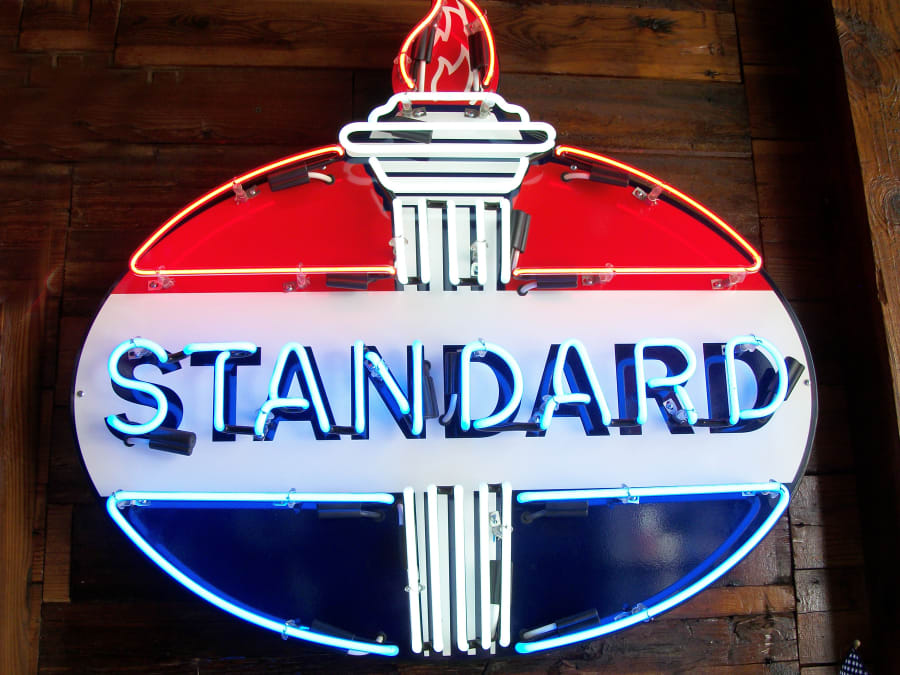 Standard Neon Sign SSTN 48in at Kissimmee 2014 as Z140 - Mecum Auctions