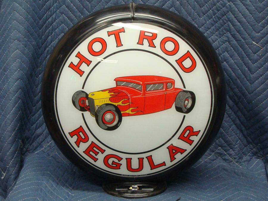 Hot Rod Gas Pump Globe at Kissimmee 2014 as Z316 - Mecum Auctions