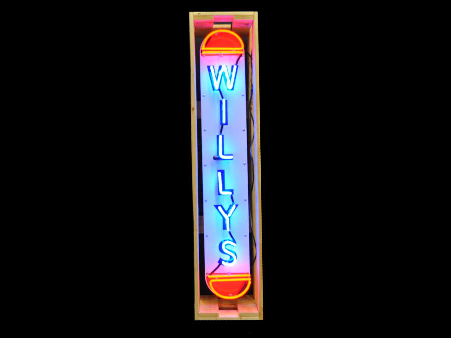 Willys Neon Sign SST 52x11 for Sale at Auction - Mecum Auctions