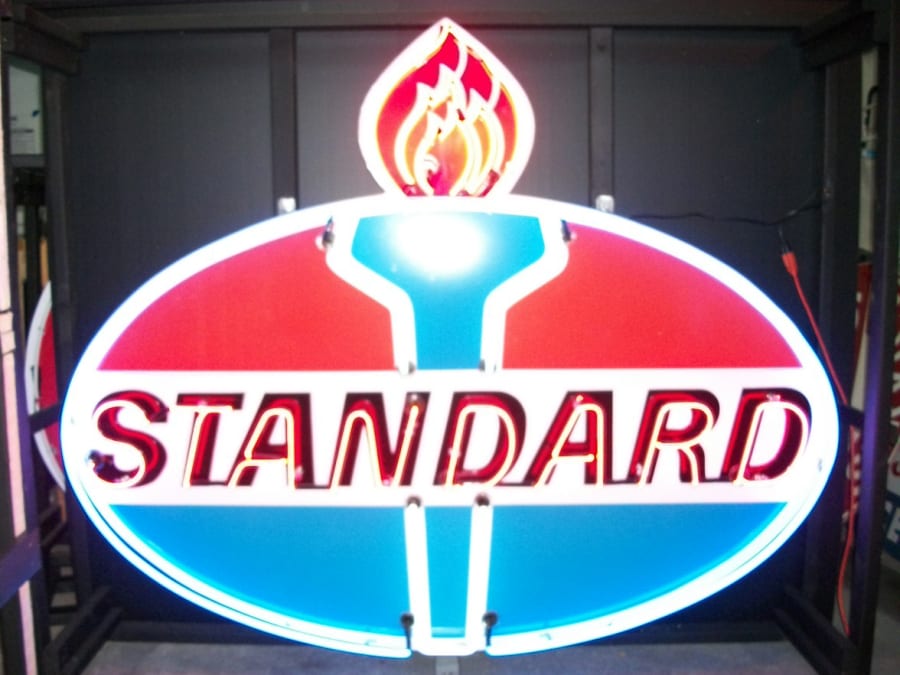 Standard Neon Sign SSPN 72x60in at Kissimmee 2014 as Z841 - Mecum Auctions