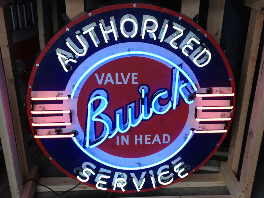 Buick Dealership Neon Sign SSPN 42in at Kissimmee 2014 as Z873 - Mecum ...