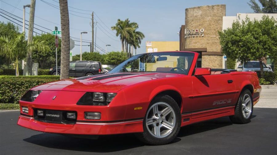 1989 Chevrolet Camaro IROC-Z Convertible at Kissimmee 2015 as T144 ...