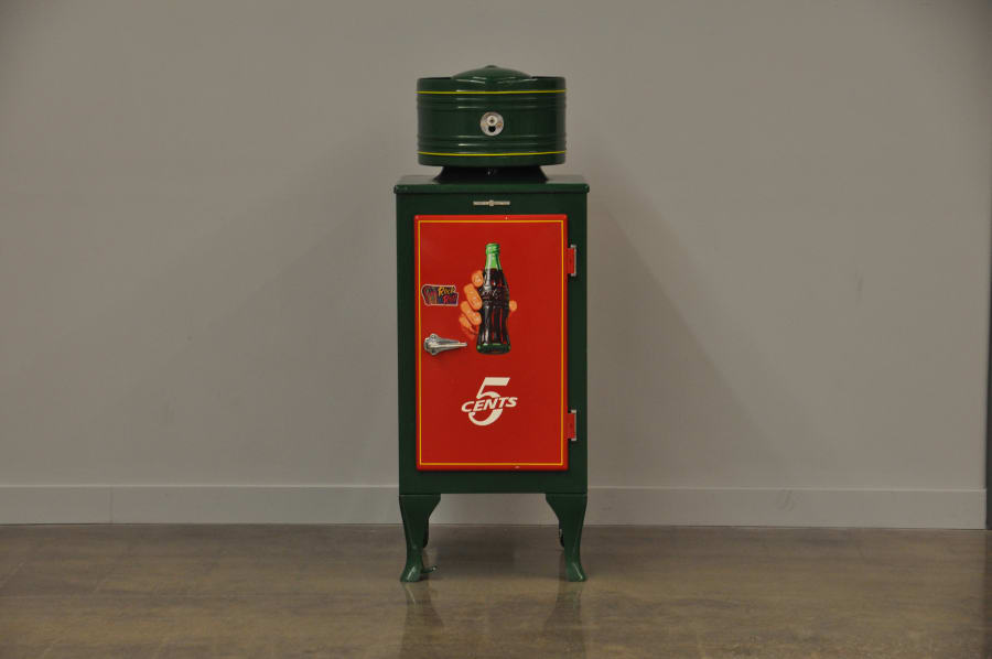 GE Coke Refrigerator at Kissimmee 2015 as M116 - Mecum Auctions