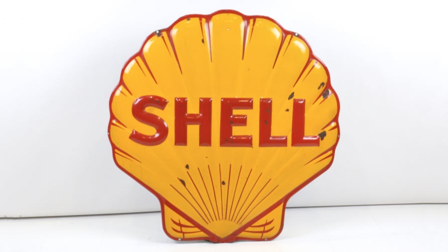 Shell Sign SSPE 48x48.5 at Kissimmee 2015 as Z831 - Mecum Auctions